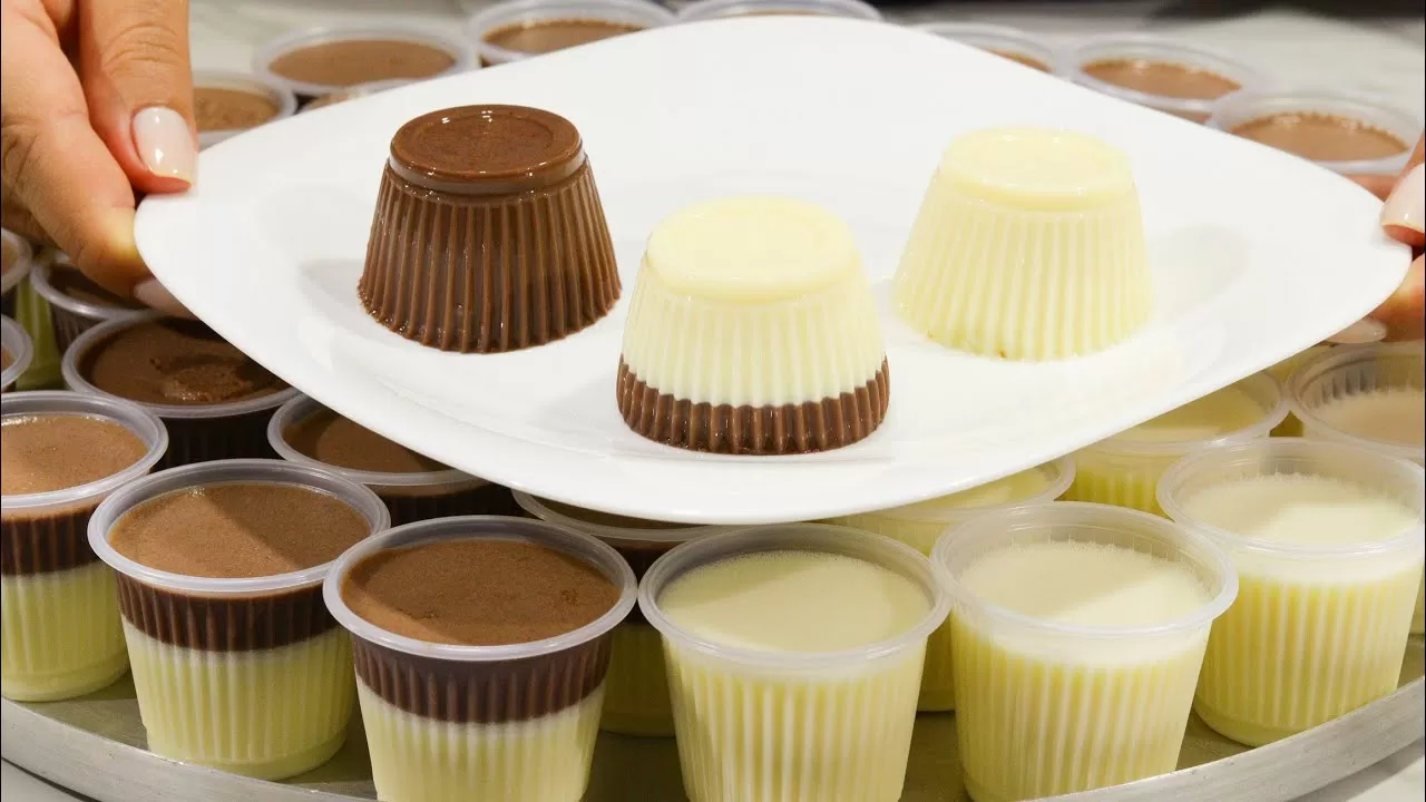 5 Vantagens de fazer um pudim no copinho de leite ninho com chocolate - Confeitarias de Sucesso